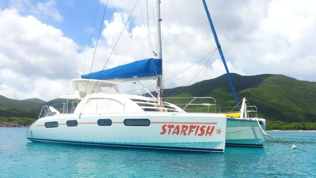Starfish - USVI Catamaran Charter Special - Catamaran Yacht Charter